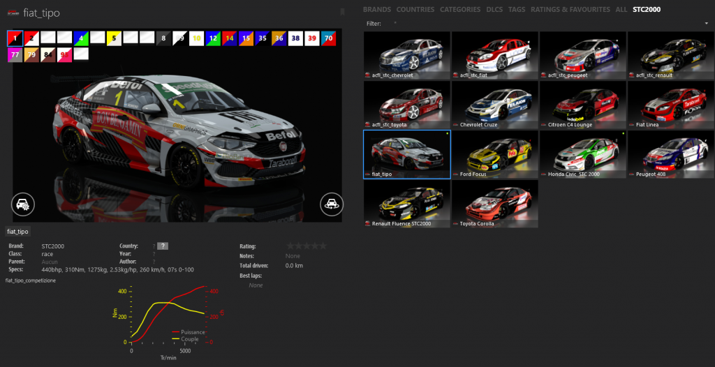SUPER TC 2000 – ASMSTUDIO – ACFL MODS FOR ASSETTO CORSA & AC-EVO